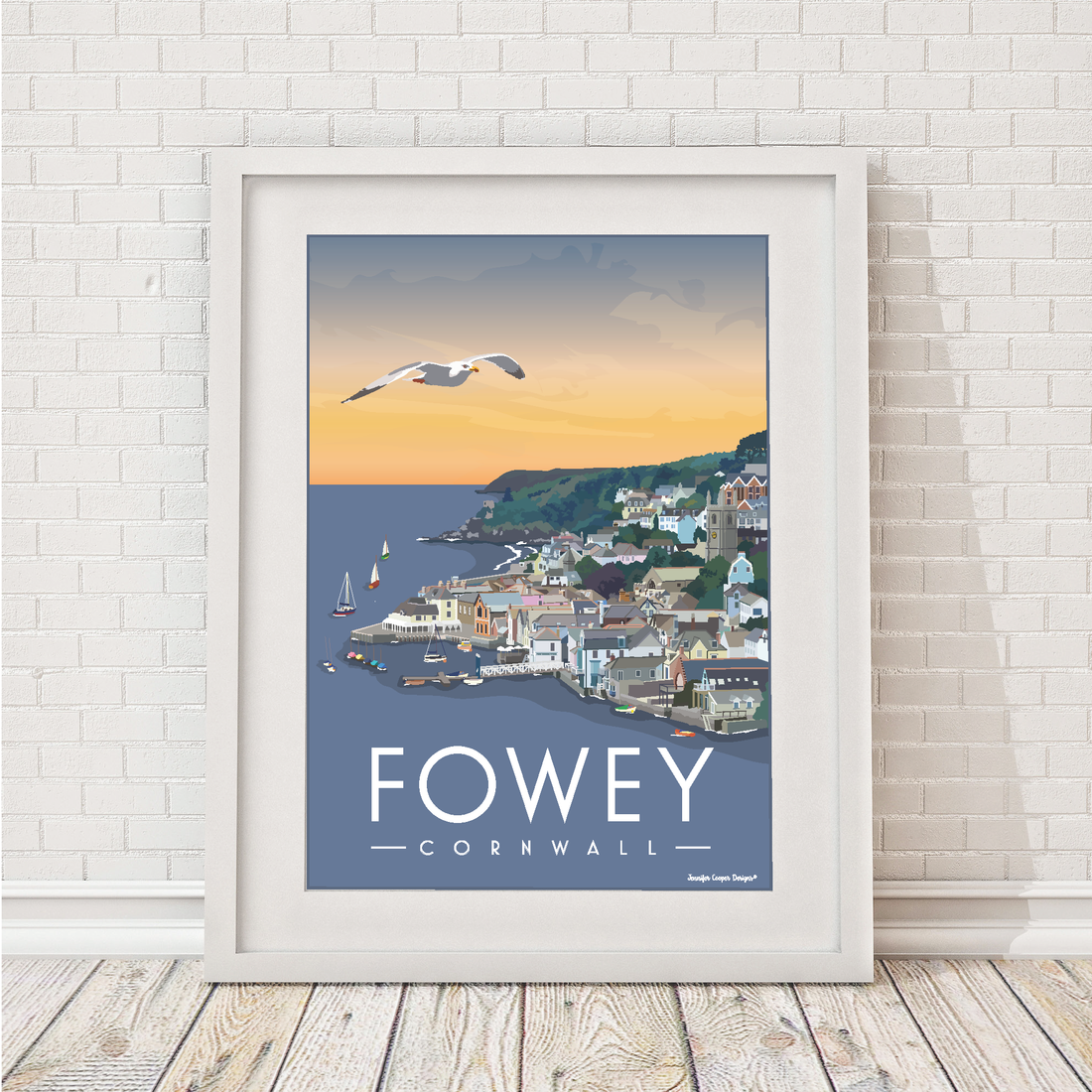 Jennifer Cooper Designs | Vintage art deco style travel prints & cards