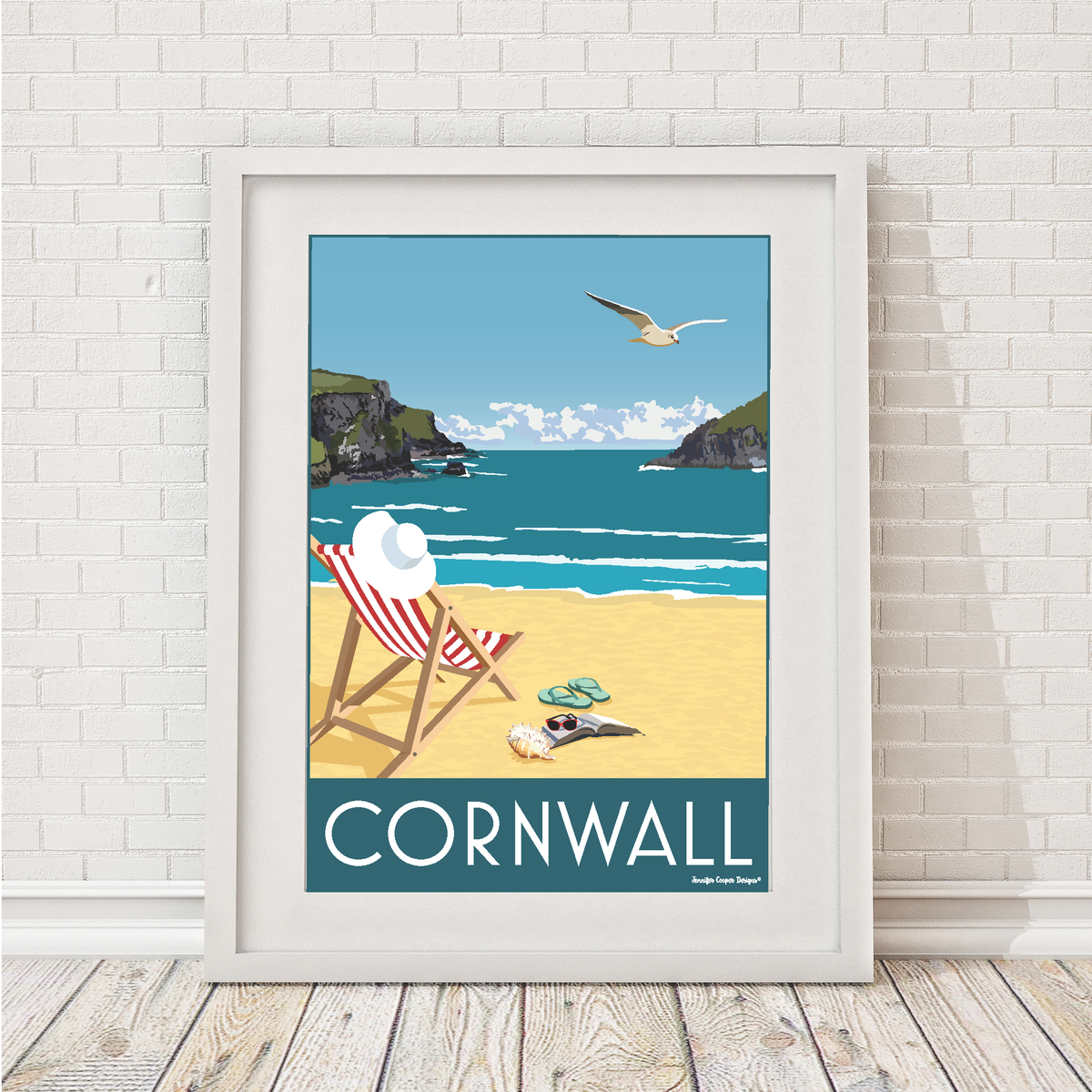 Jennifer Cooper Designs | Vintage art deco style travel prints & cards